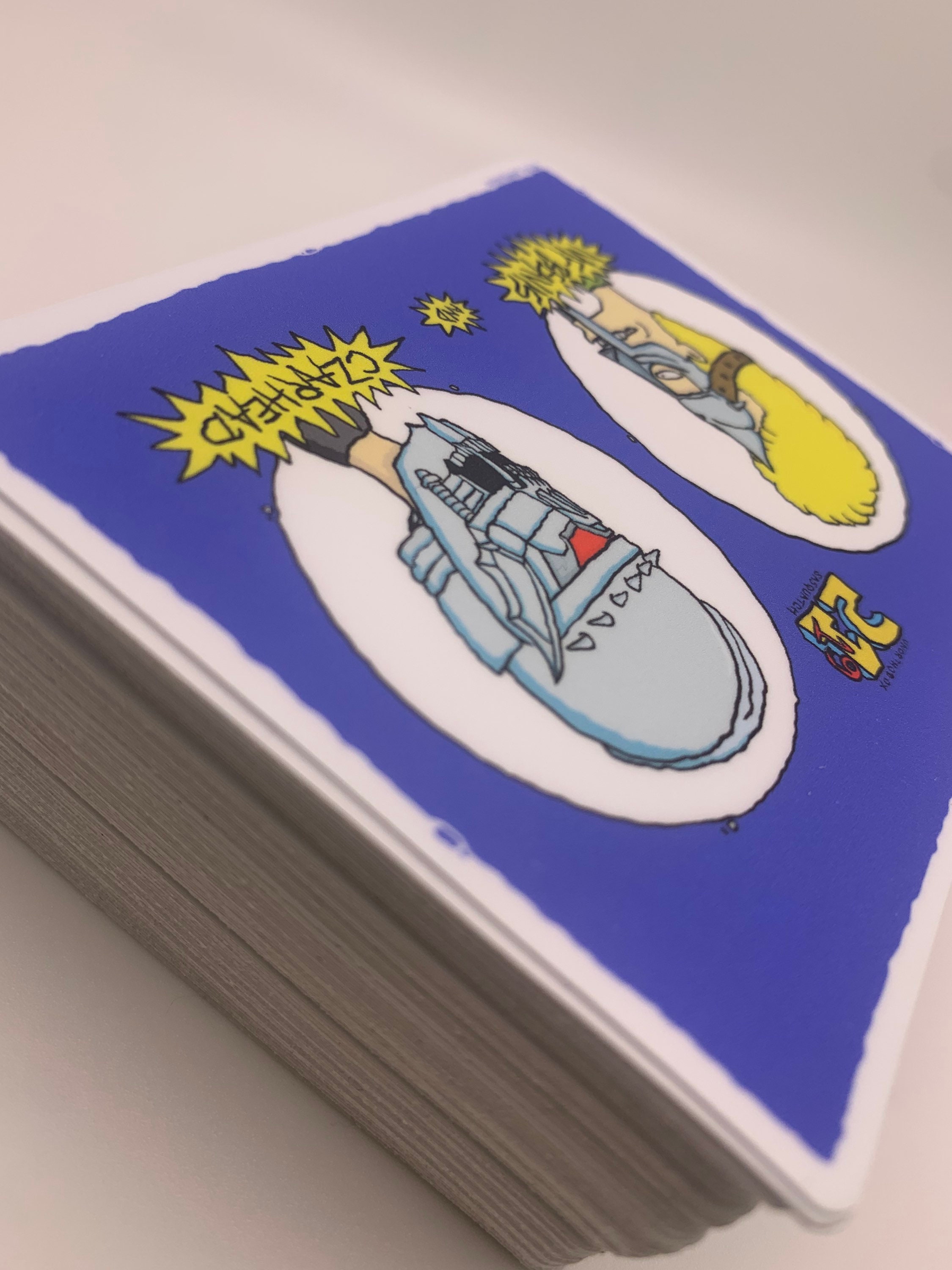 MF Beavis & Czarhead 2 Sticker Pack Czarface X MF DOOM X Beavis and ...