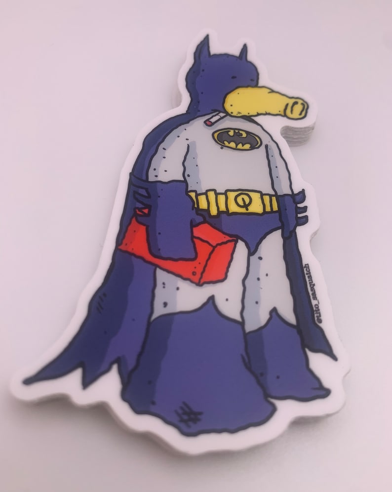 Quasimoto “quas-man” 4 Inch Sticker - Etsy