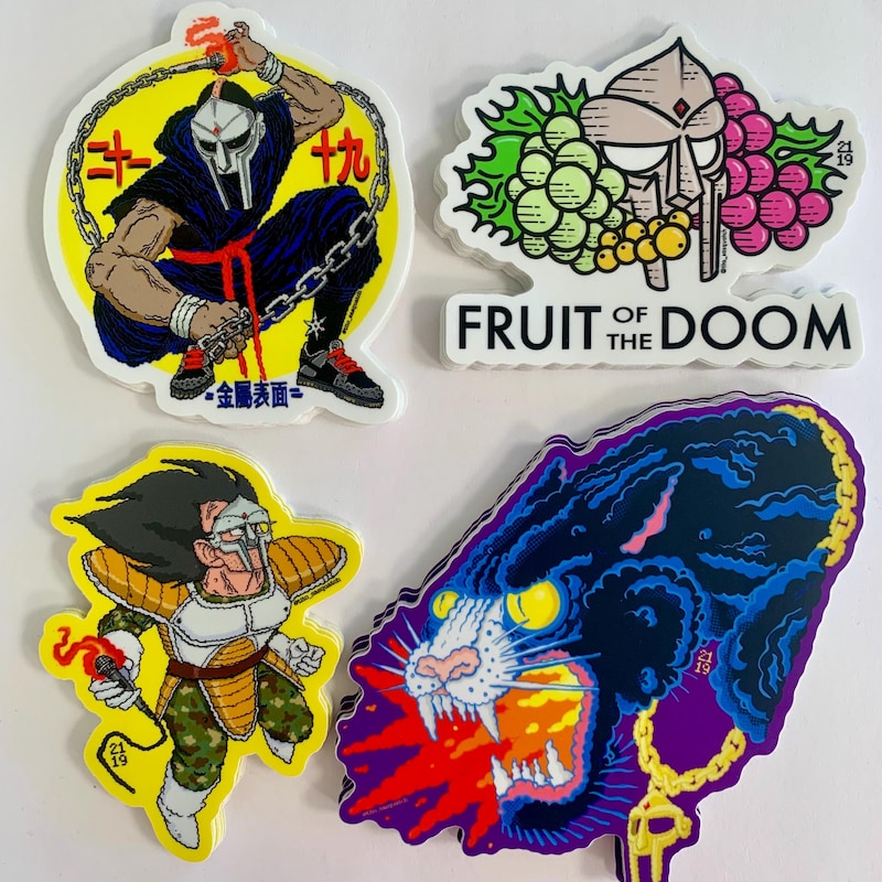 Mf Doomsday Stickers - Etsy