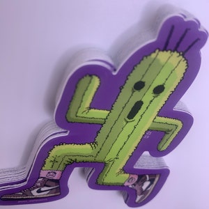 Cactus Jack 4 Inch Sticker X Travis Scott X Cactaur X Final Fantasy X ...