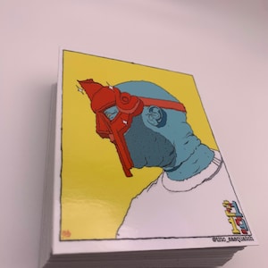 MF DOOM Sticker Pack Volume 1 (4 Sticker Pack) - Etsy