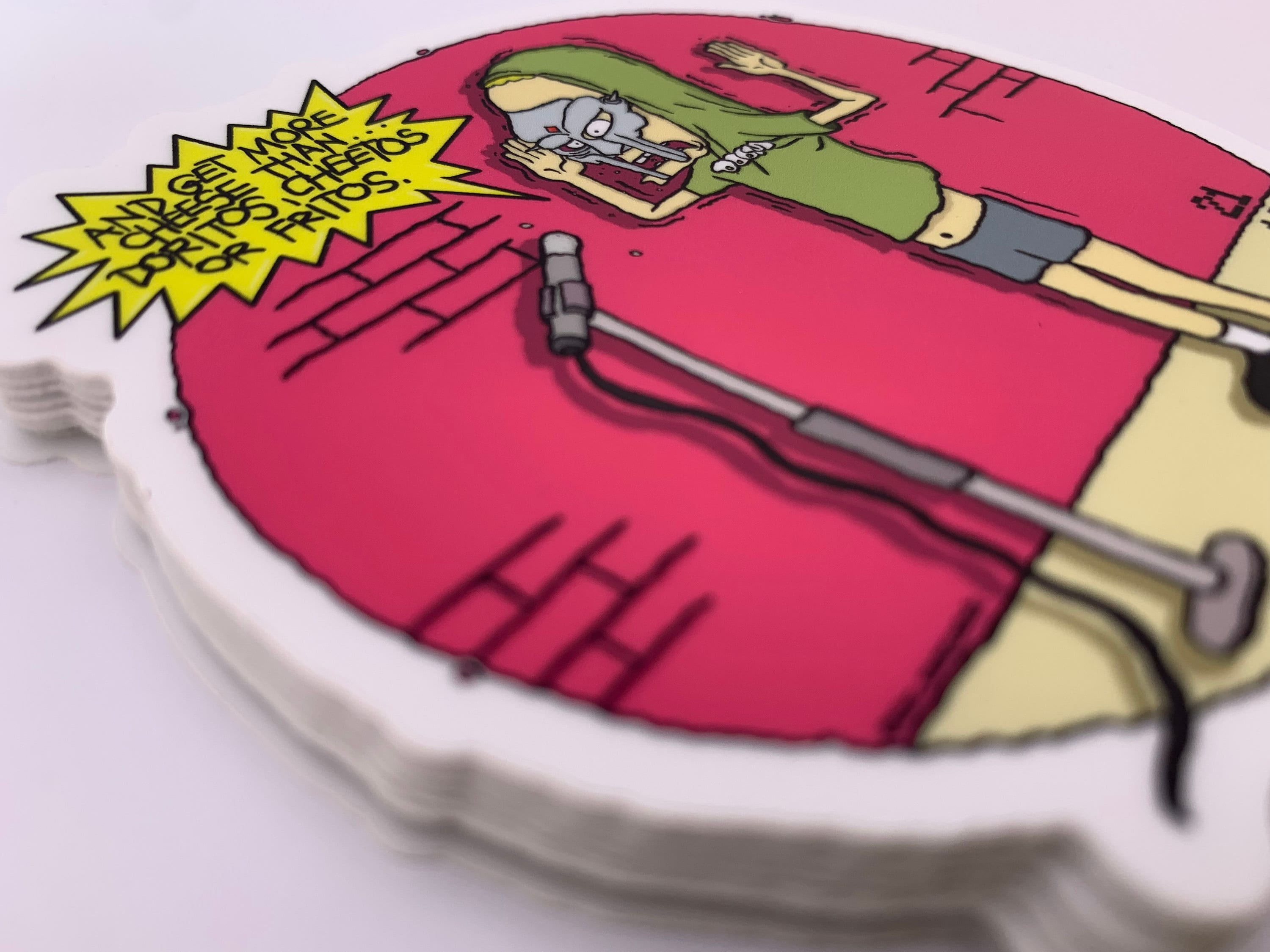 MF Corholio X MF DOOM X 4 Inch Sticker X Hip Hop Mashup Sticker X ...