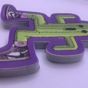 Cactus Jack 4 Inch Sticker X Travis Scott X Cactaur X Final Fantasy X ...