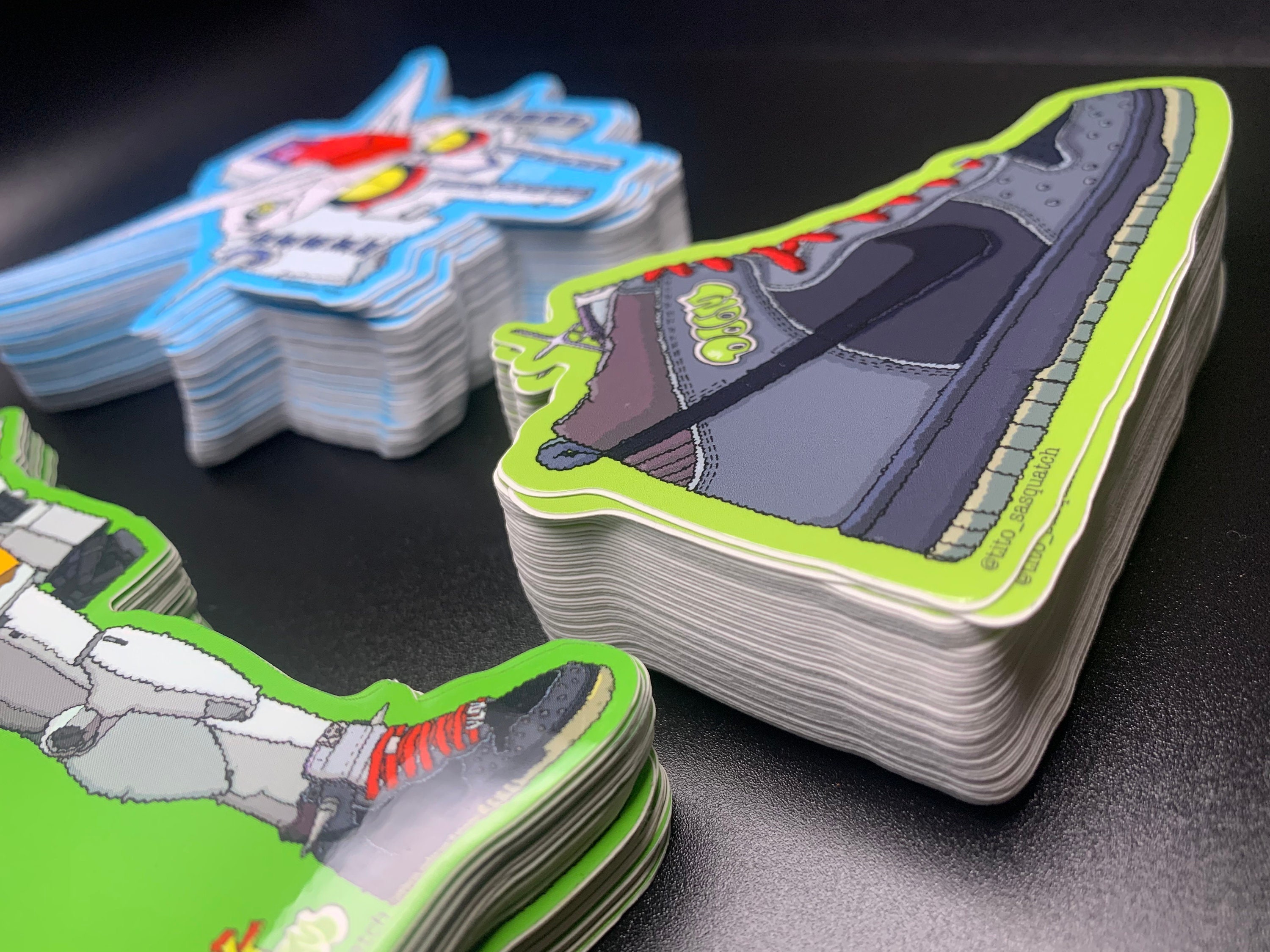 Gundoom 3 Sticker Pack MF DOOM X Gundam Anime X Sneaker Head X Hip Hop ...