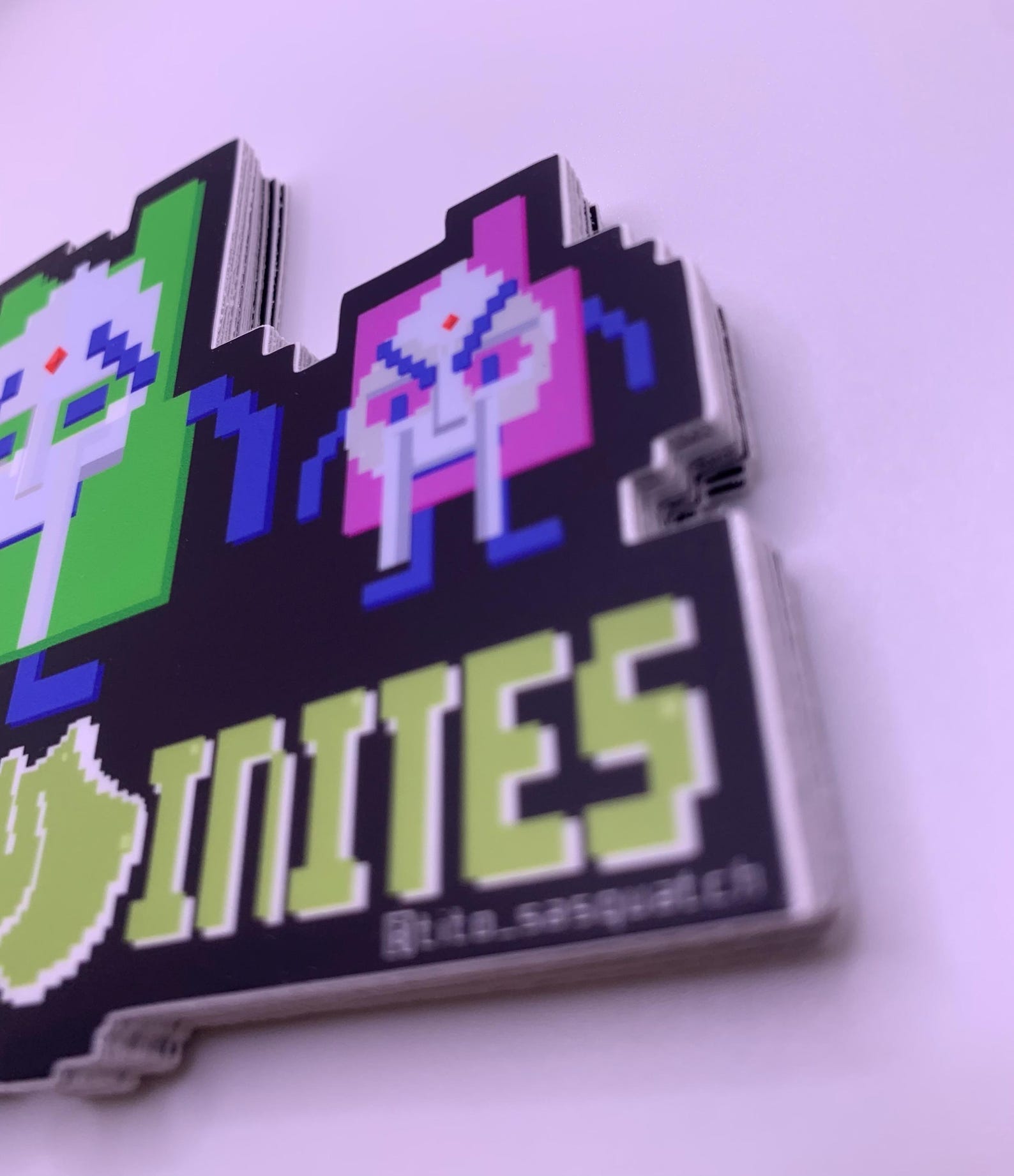 Doominites ( 4 Inch Sticker ) DOOM X Mooninites X Hip Hop X Aqua Teen ...