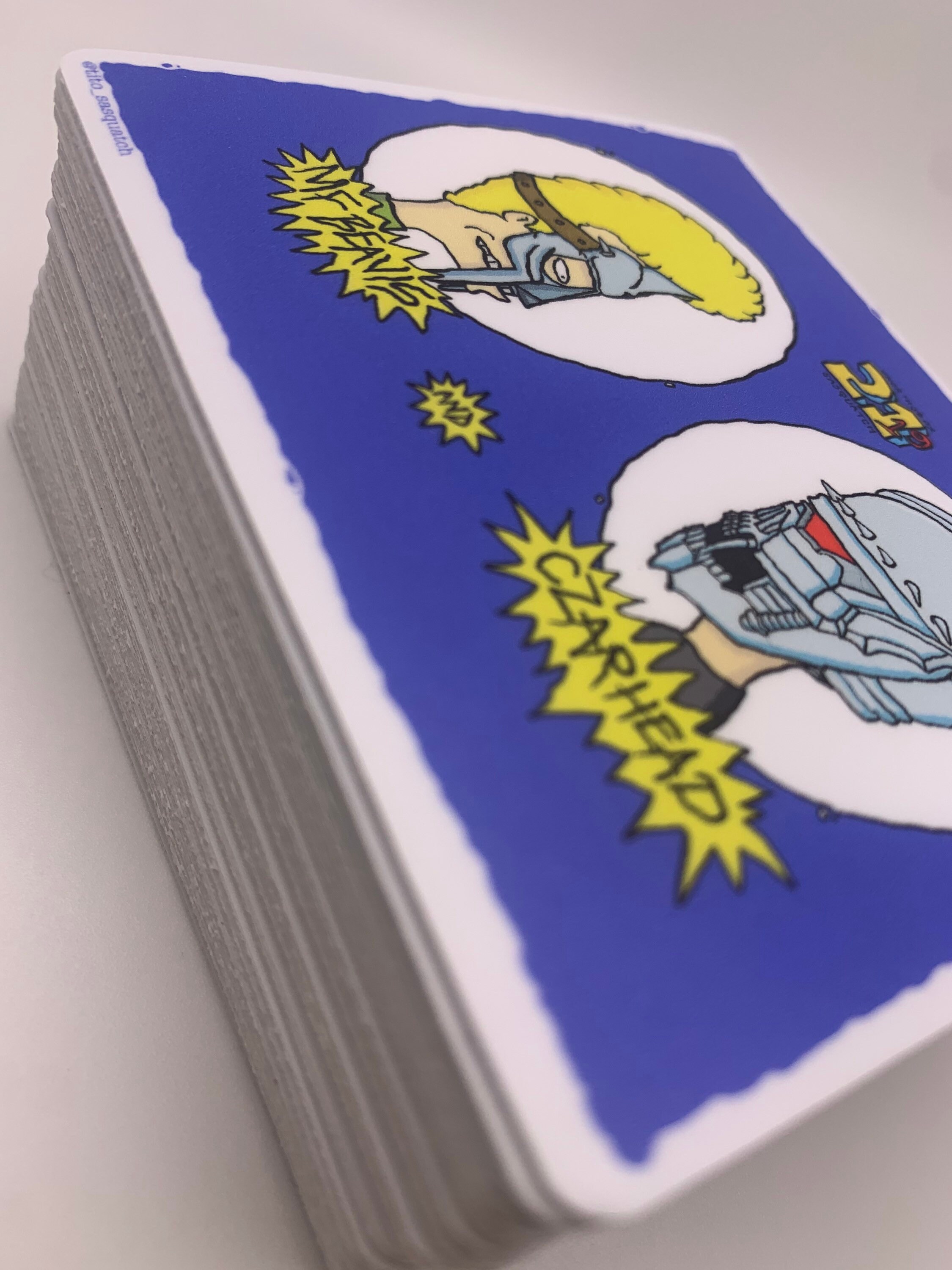 MF Beavis & Czarhead 2 Sticker Pack Czarface X MF DOOM X Beavis and ...