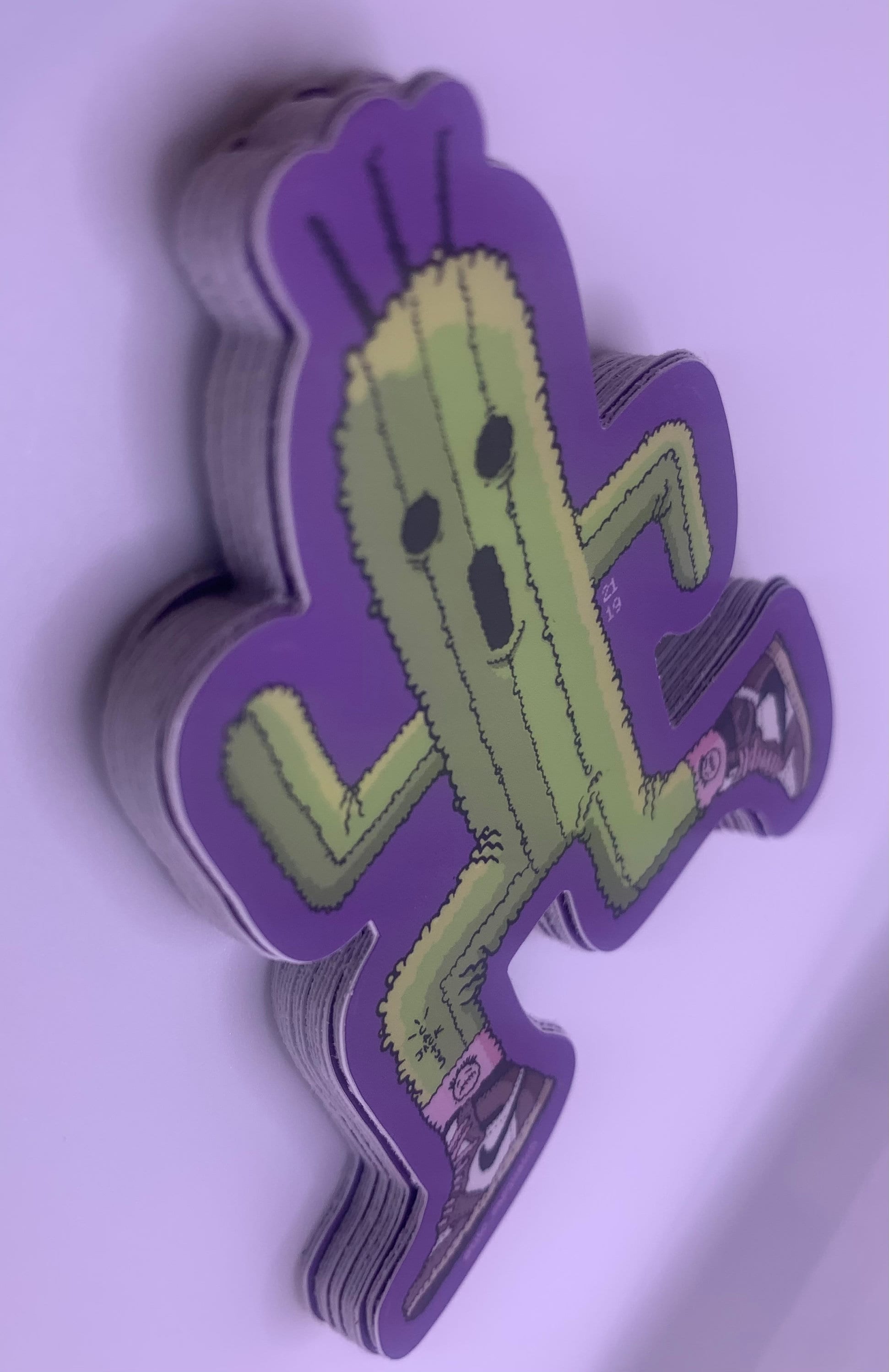 Cactus Jack 4 Inch Sticker X Travis Scott X Cactaur X Final Fantasy X ...