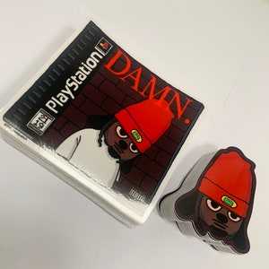 Kendrick the Rapper Damn Album Sticker (2 Sticker Pack) Kendrick Lamar ...