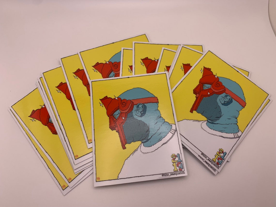 MF DOOM Sticker Pack Volume 1 4 Sticker Pack - Etsy