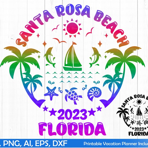 Santa Stickers - Etsy