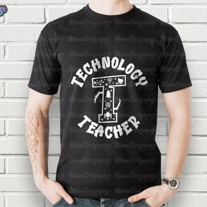 Technology Teacher Svg, Back to School Svg, Computer Teacher Shirt PNG ...