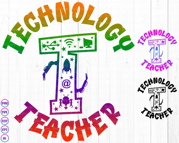 Technology Teacher Svg Back to School Svg Computer Teacher - Etsy