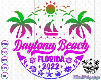 Daytona Beach Svg - Etsy