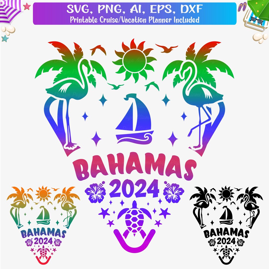 Bahamas Vacation 2024 Svg, Bahamas T Shirt Svg, Bahamas Family Vacation ...
