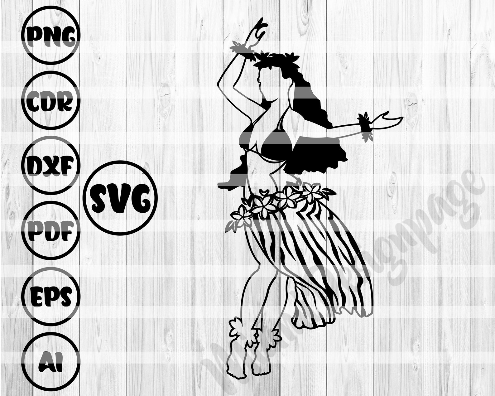 Hula Girls Svg Hula Dancer Svg Hawaii Clip Art Png Hula - Etsy