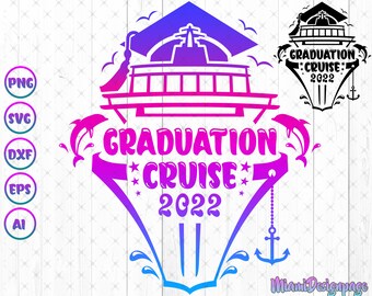 Graduation Cruise Svg - Etsy