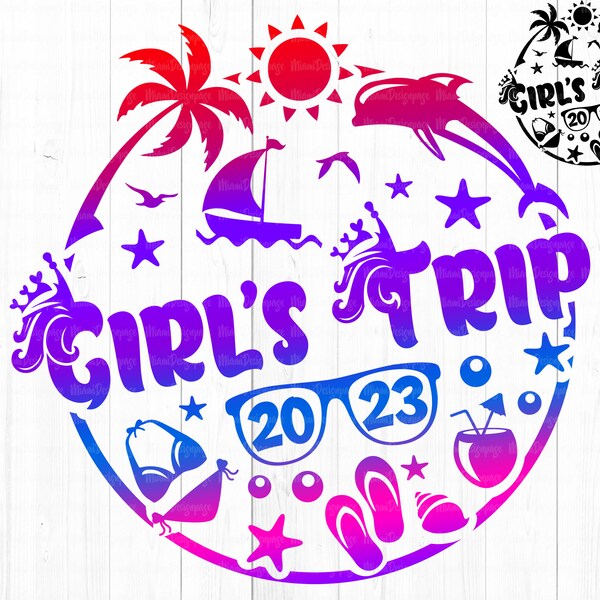 Girls Trip Decal - Etsy