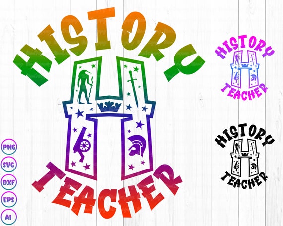History Teacher Svg Back to School Svg History Teacher Shirt - Etsy