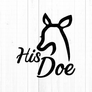Her Buck His Doe Svg Couples T-shirt Png Valentines Day Svg - Etsy Canada