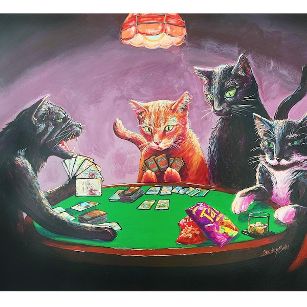Magic Cat - Etsy