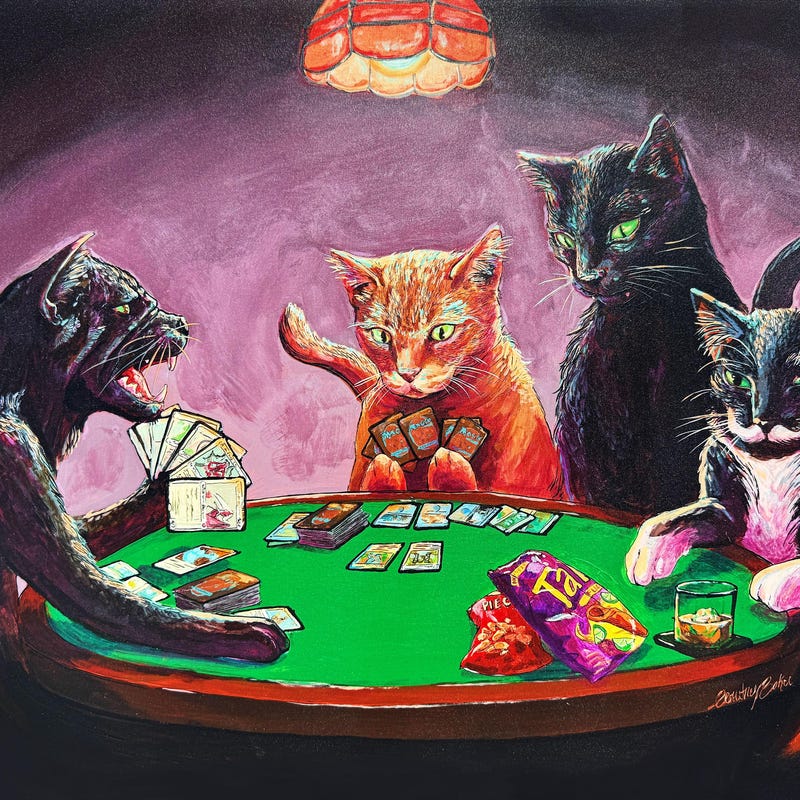 Cat Magic Prints - Etsy