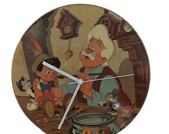 Pinocchio Clock - Etsy