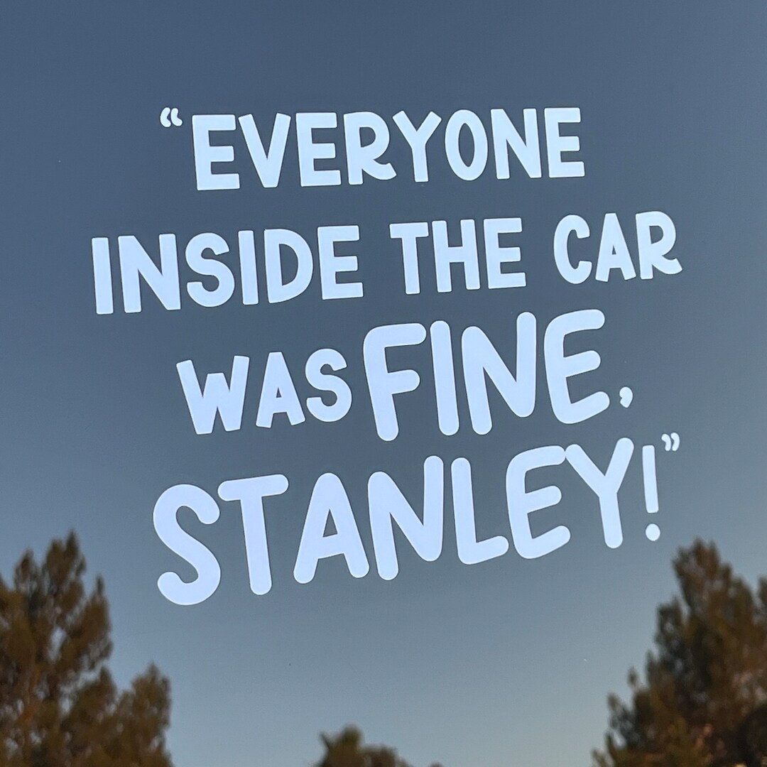 The Office Bumper Sticker Car Window Decal — Michael Scott Quote - Etsy