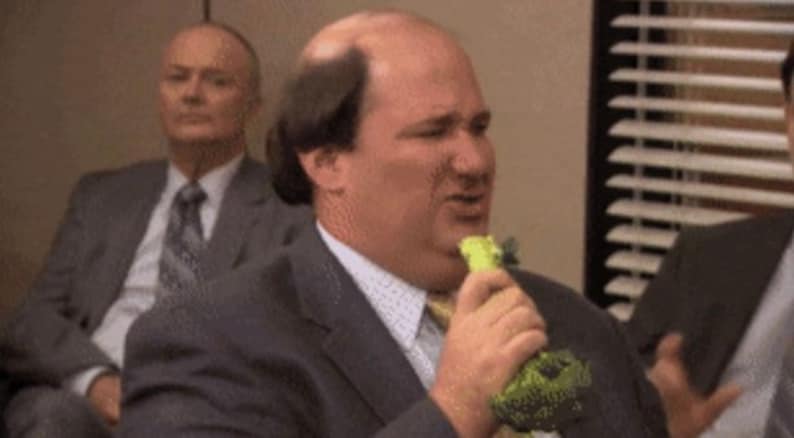 Kevin Malone Broccoli Clock the Office Gag Gift or Funky | Etsy