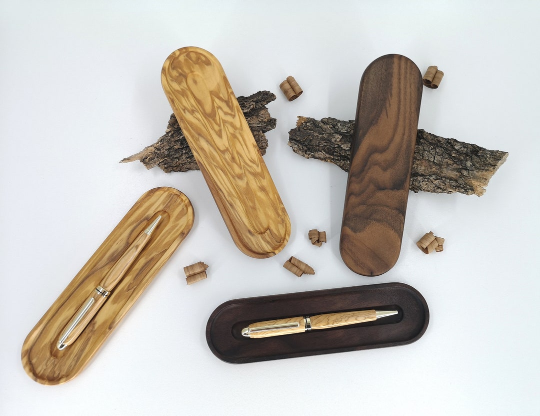Single Pen Display Tray - Olivewood Pens® - Etsy
