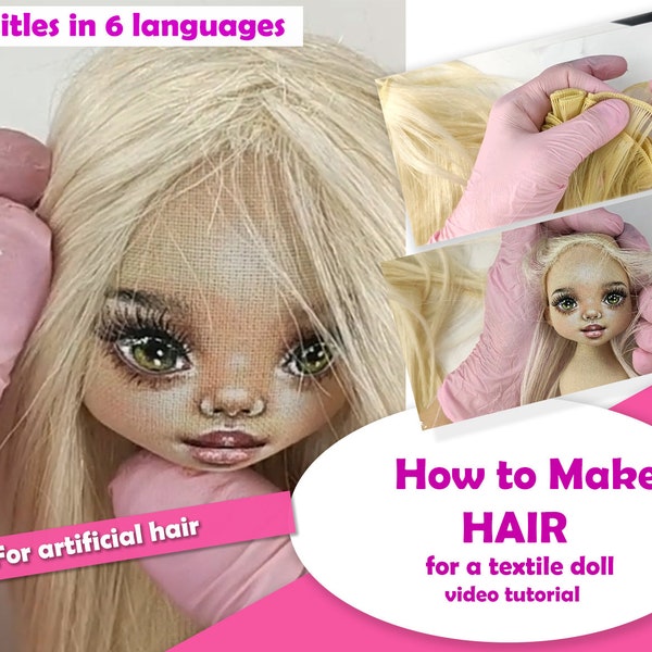 Doll Hair Tutorial - Etsy
