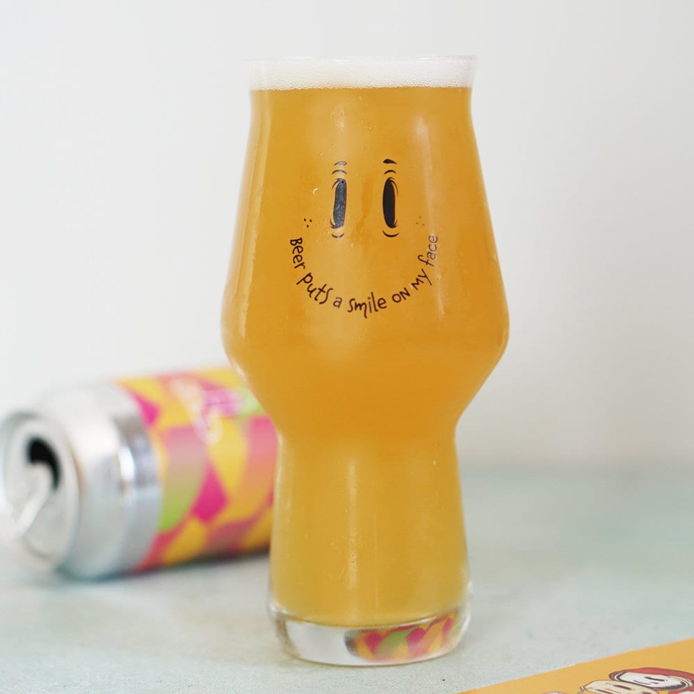 Craft Beer Glass Craft Master Beer Smile - Etsy