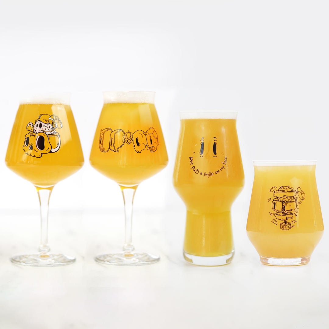 Craft Beer Glass Ultimate Set - Etsy