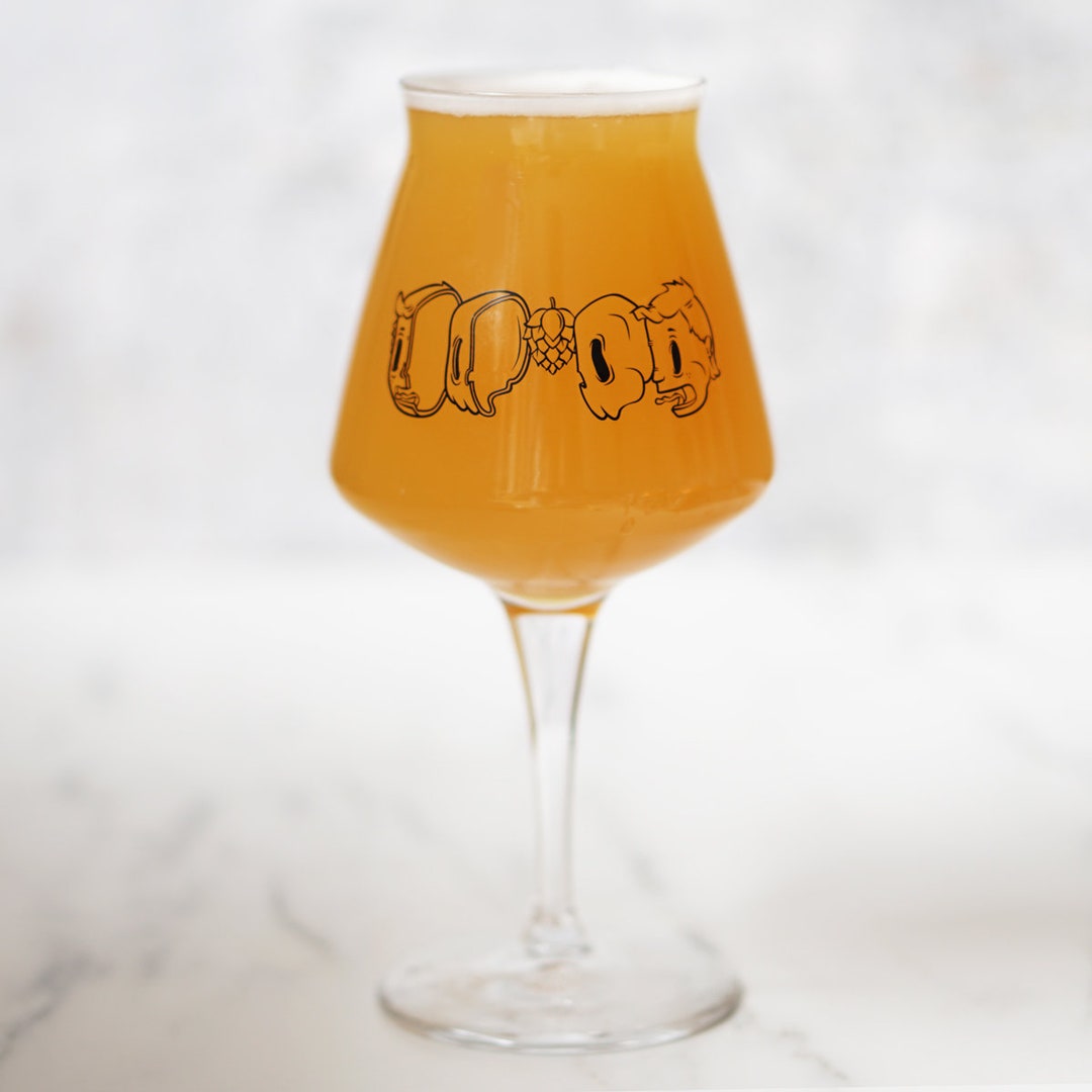 Verre à bière artisanal - Teku - HOP HEAD ! - Etsy France