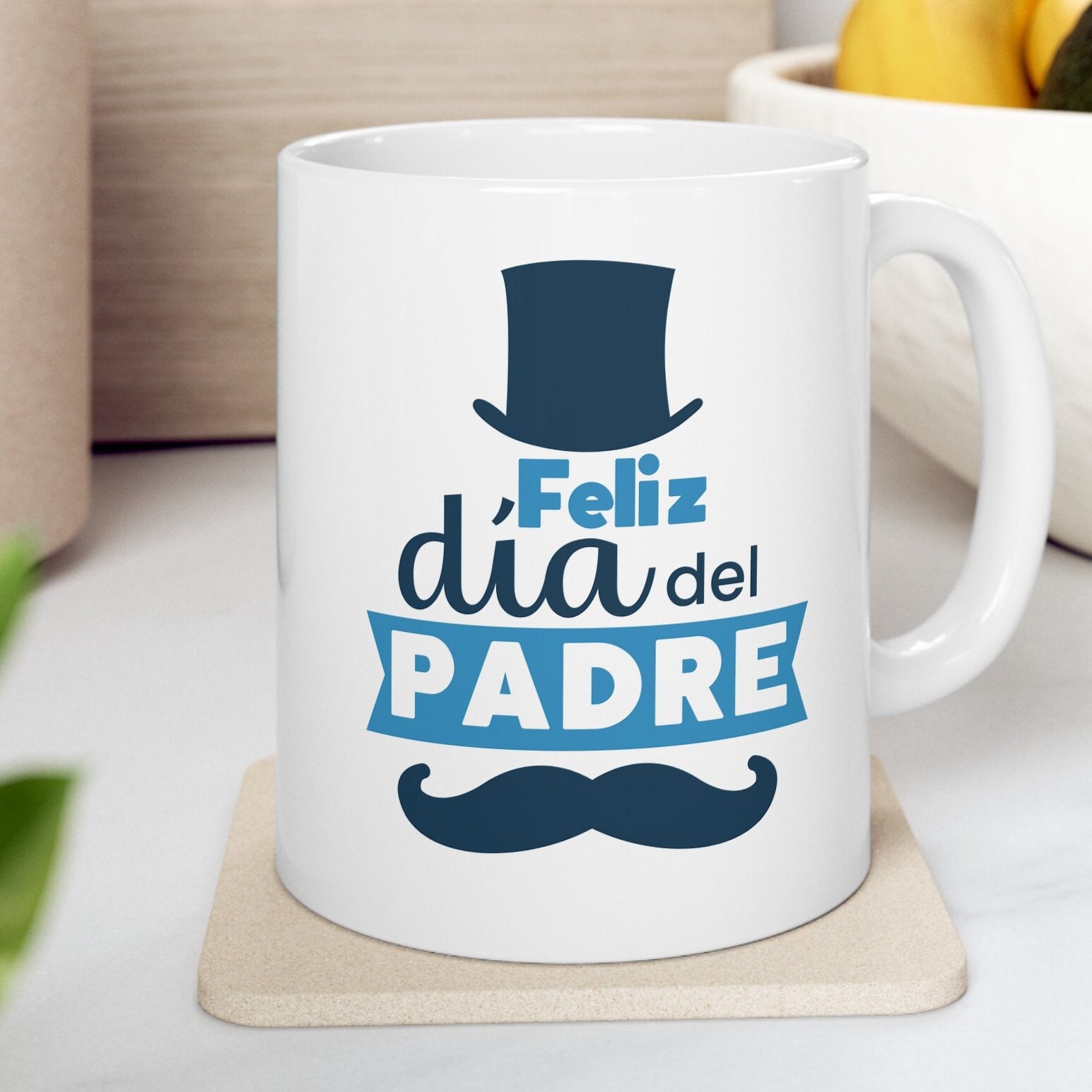Feliz Dia Del Padre Regalo Fathers Day Gift Spanish Ceramic Mug 11oz