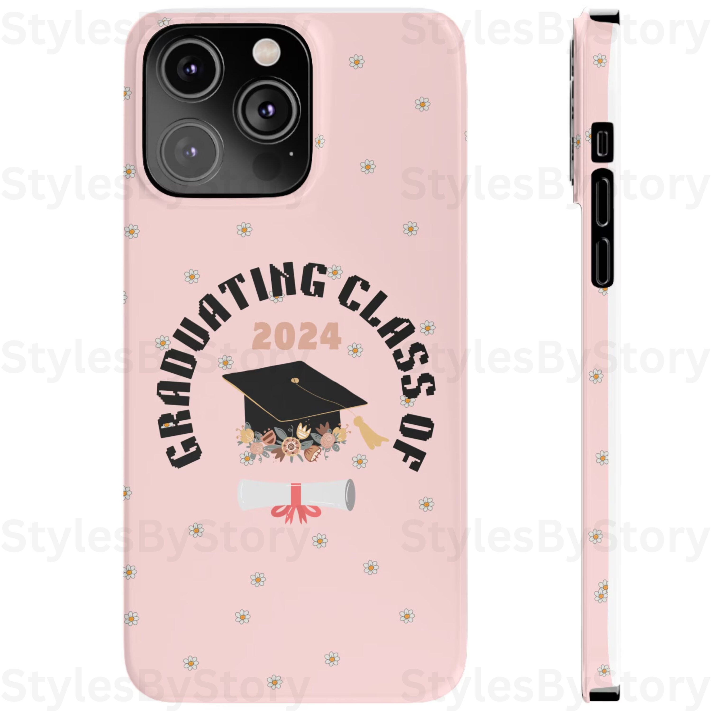 Graduation Gift Graduating Class of 2024 Grad Celebrate iPhone Slim ...