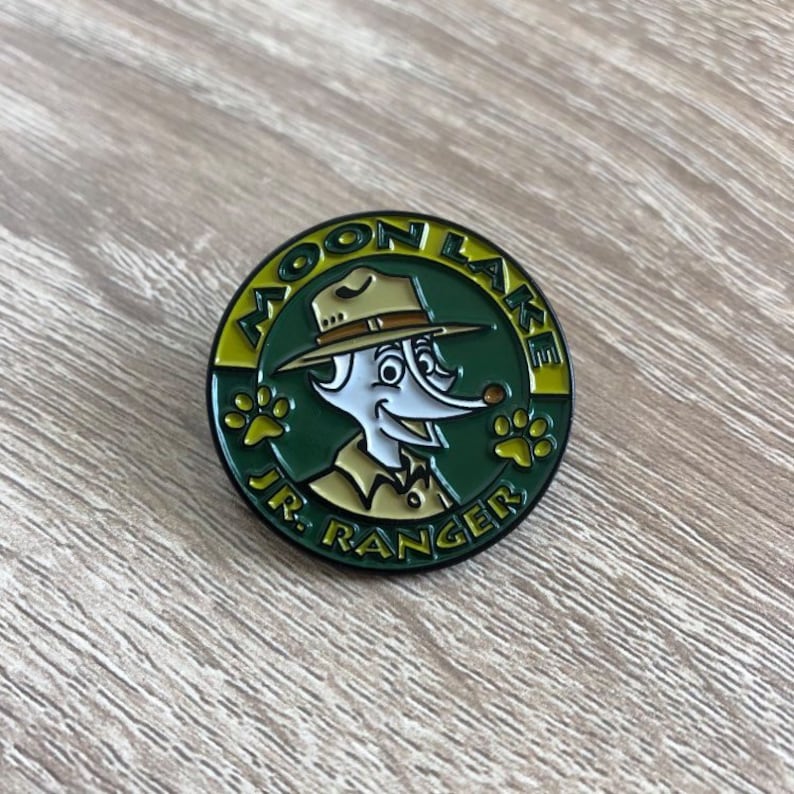 Moon Lake Jr. Ranger Pin nancy Drew Inspired limited - Etsy