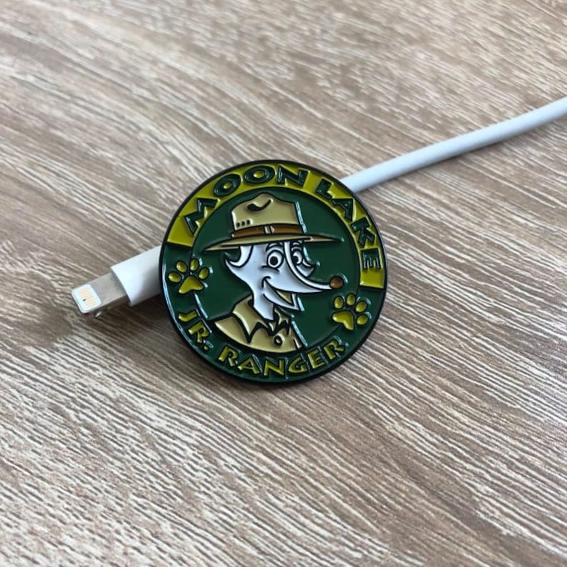 Moon Lake Jr. Ranger Pin nancy Drew Inspired limited - Etsy