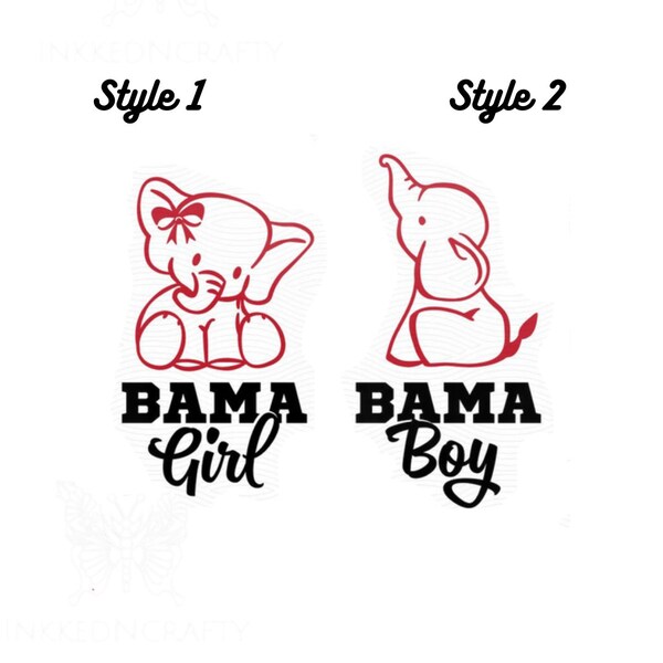 Alabama Yeti Decal - Etsy