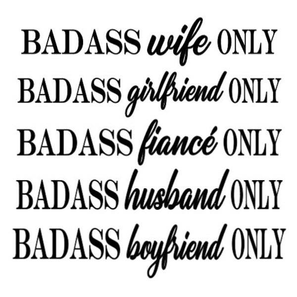 Husband Wife Decal - Etsy
