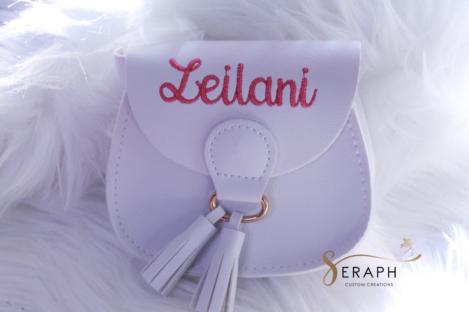 Personalized White Crossbody Bag for Girls, Pre Teenage Girl Gifts ...