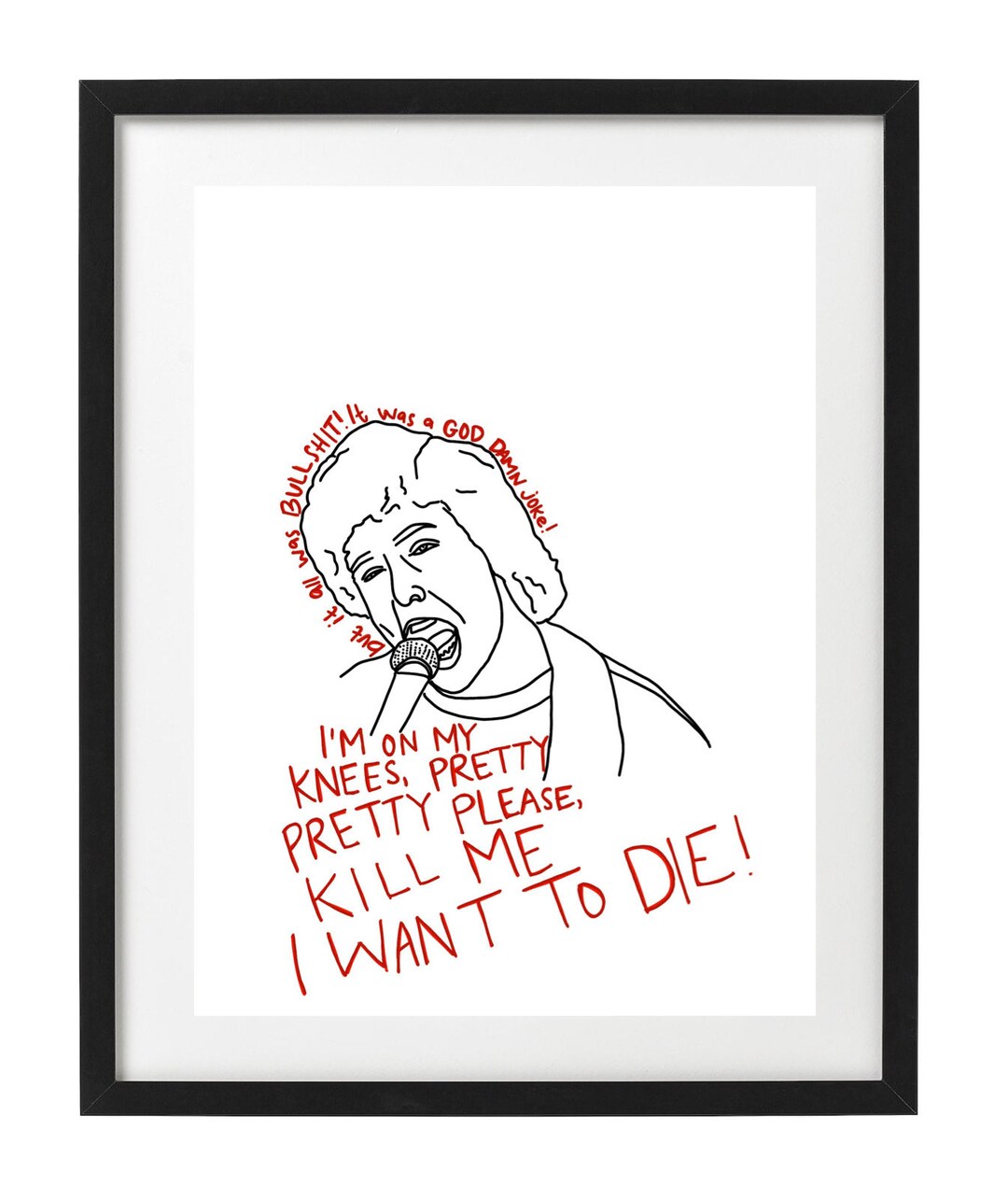 The Wedding Singer Art Print, Doodle Art, Wall Decor, Poster, Instant ...