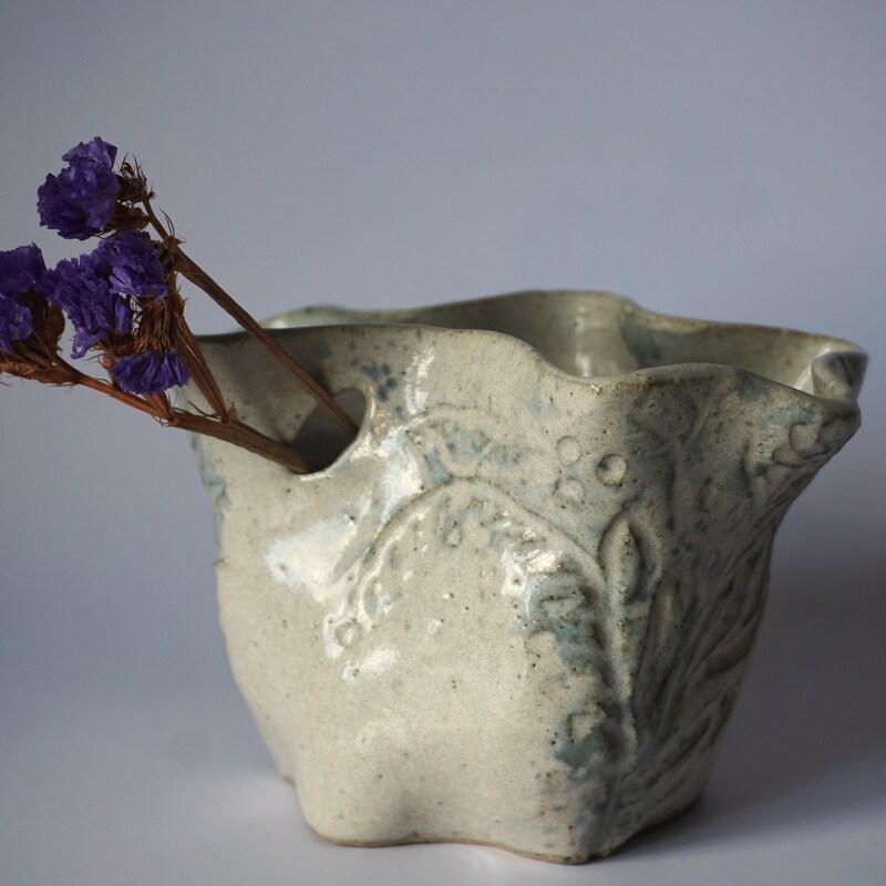 Short Vase - Etsy