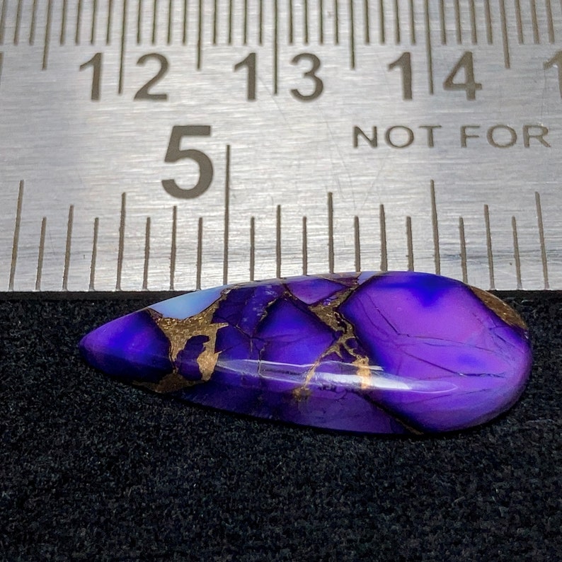 Premium Quality Purple Rose Dahlia Mohave Turquoise Cabochon Gorgeous ...