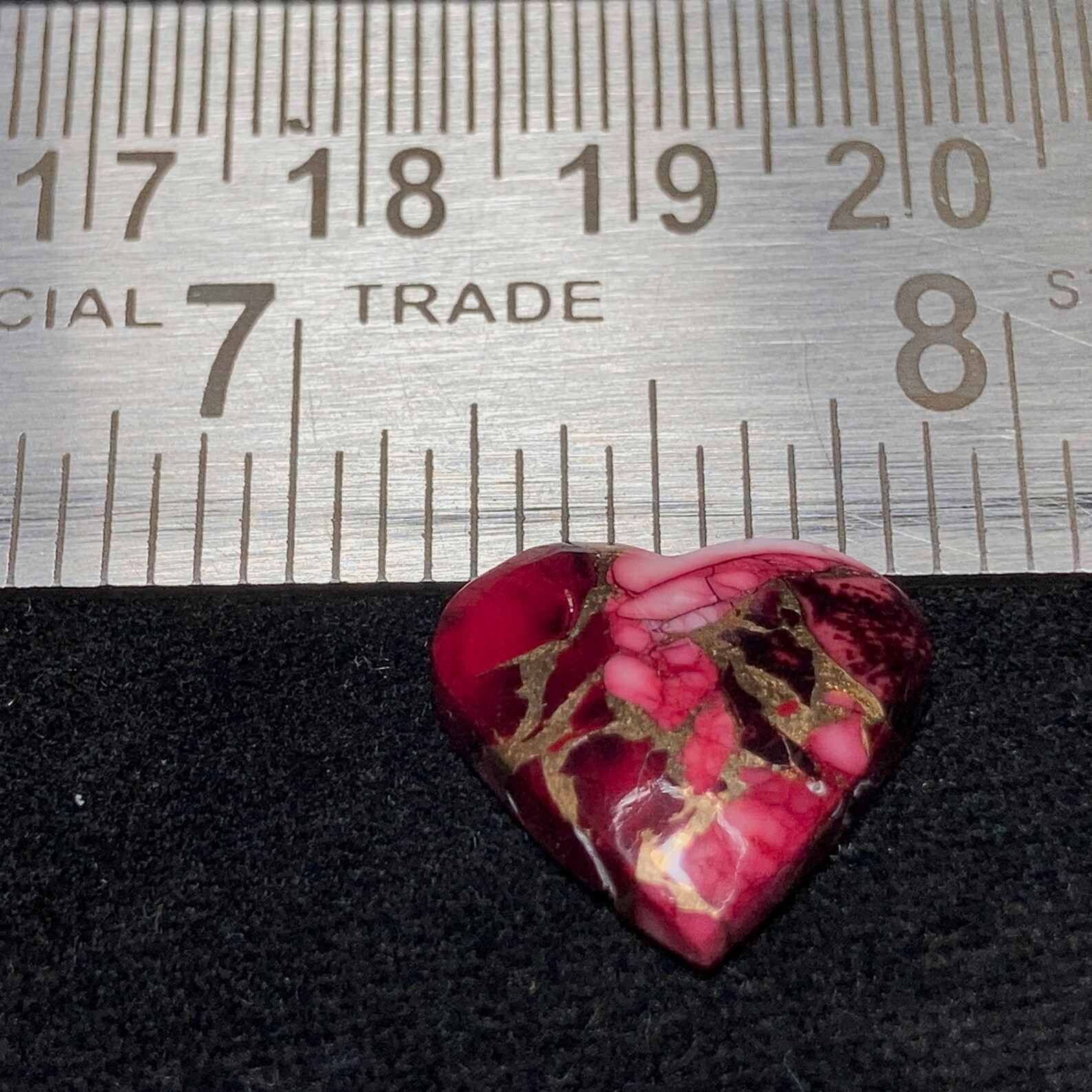 Pretty Pieces of Red Rose Dahlia Mohave Turquoise Cabochon Gorgeous ...