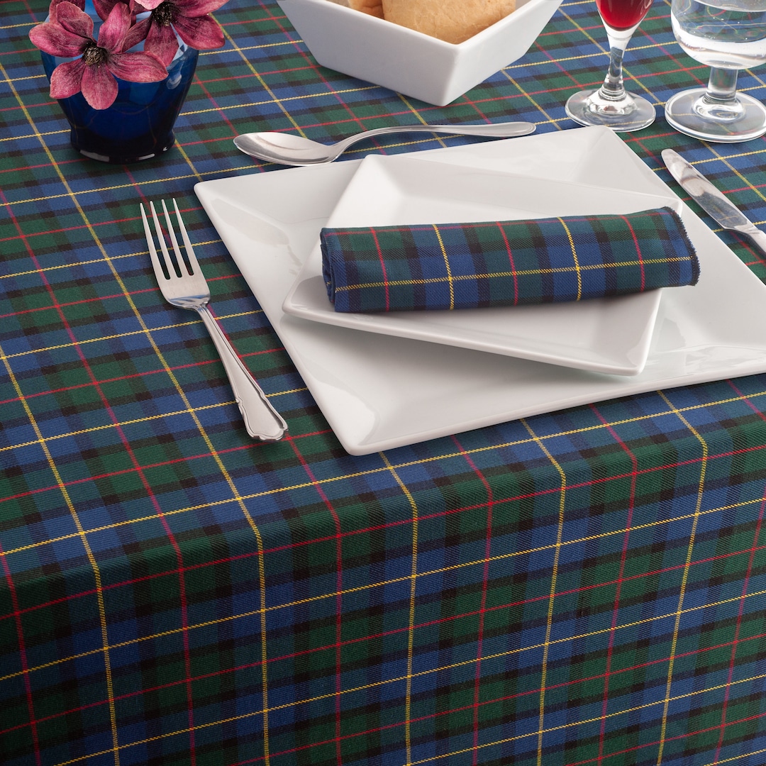 Scottish Clan Tartan Table Linen Range - Etsy