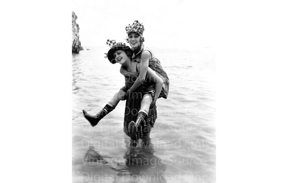 DIGITAL DOWNLOAD 1920s Vintage Photo Old Hollywood Flappers - Etsy