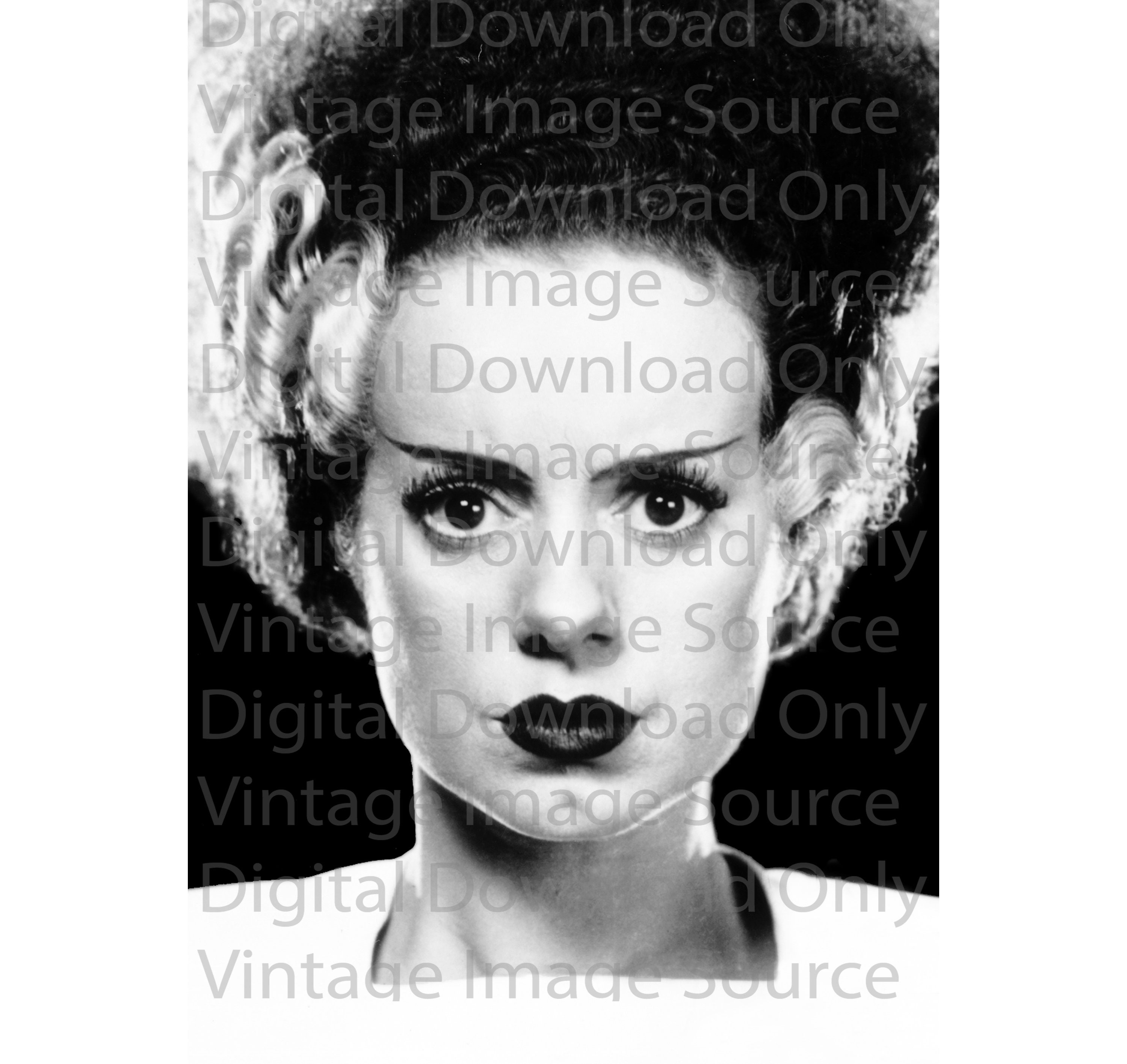 DIGITAL DOWNLOAD Bride of Frankenstein Monster Photo Vintage | Etsy