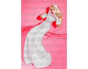 Pin up Girl Pink | Etsy