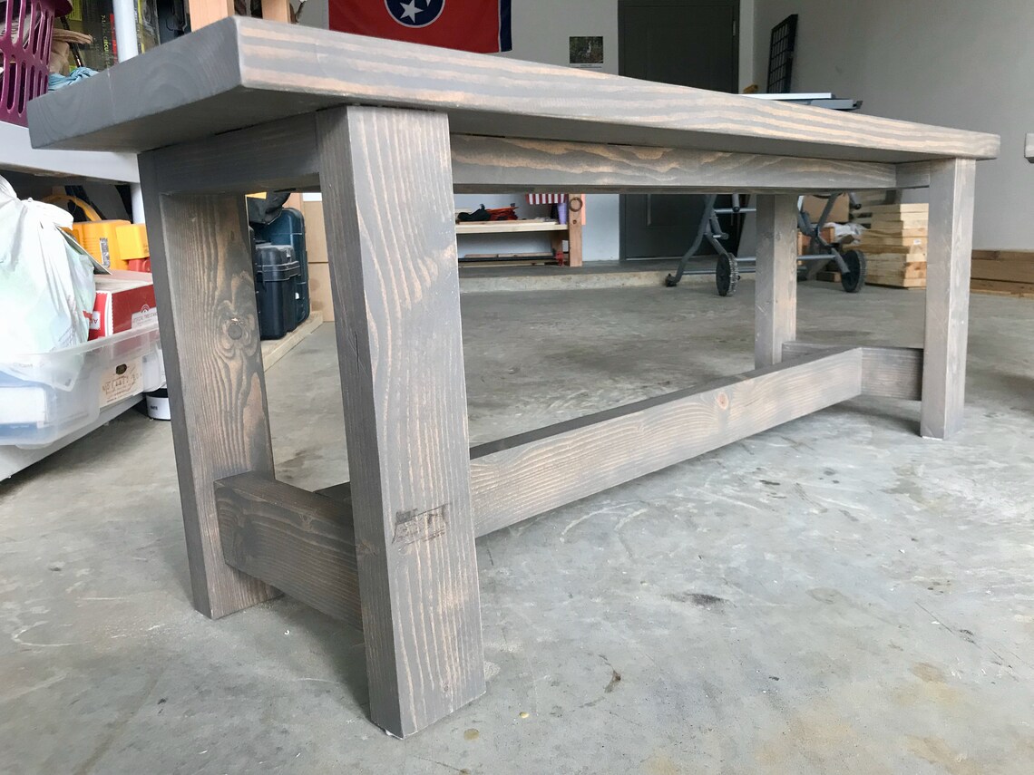 Farmhouse Bench Guide - Etsy