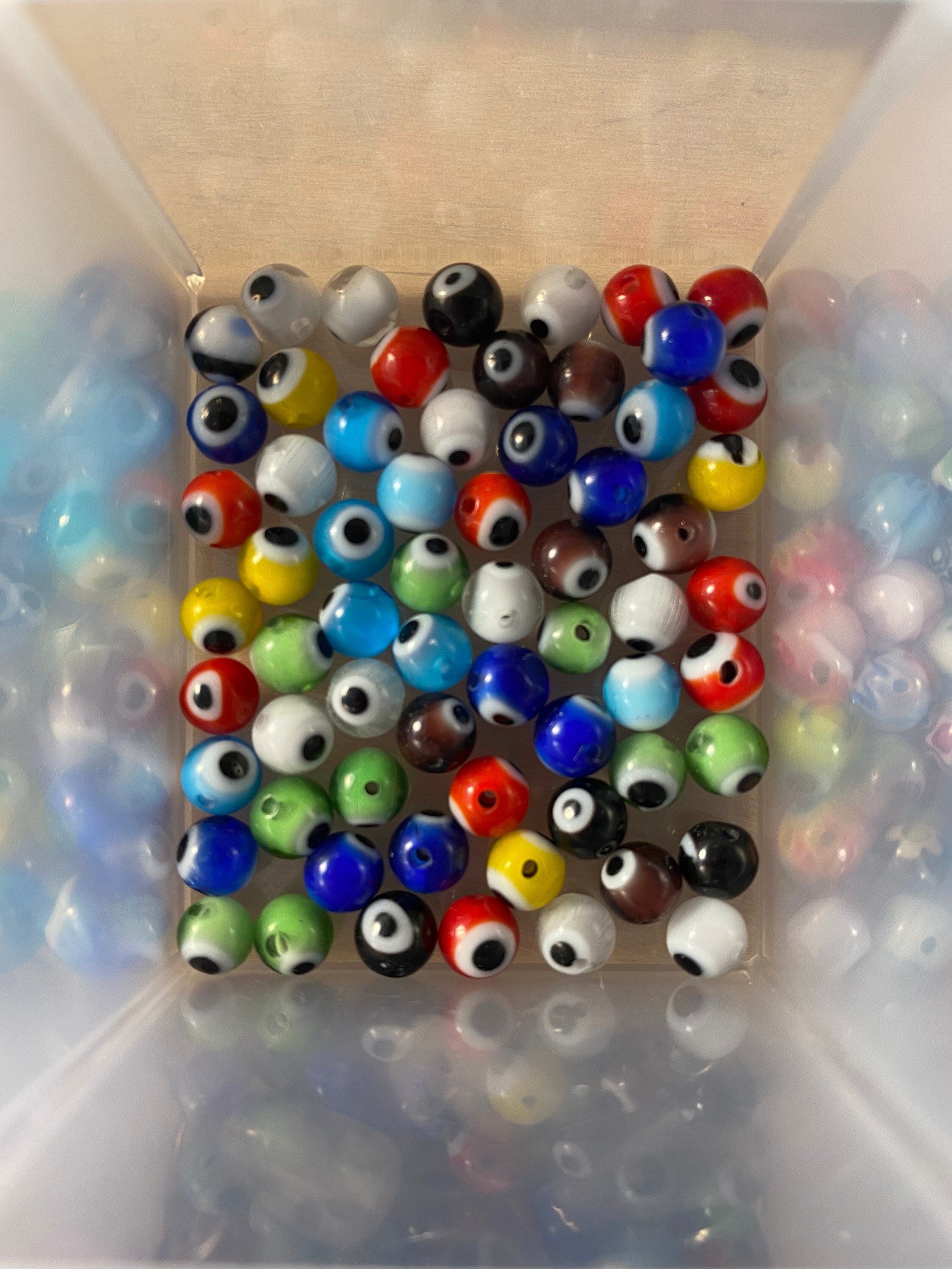 Evil Eye Ring Protection Ring Nazar Jewelry Wire Wrapped | Etsy